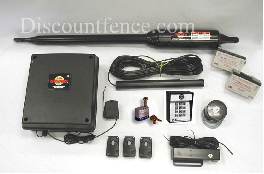 GTO Gate Opener Package GTO Gate Opener Package